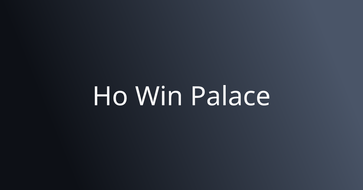 Best Chinese in Everett, MA | Ho Win Palace | Menu